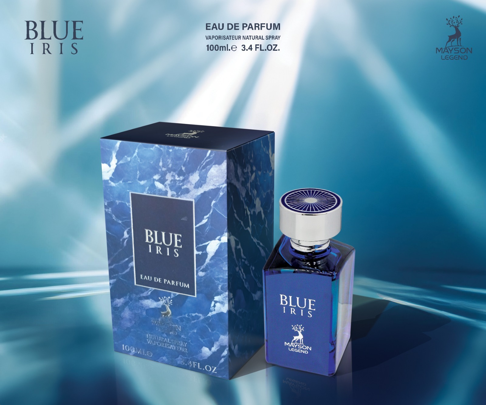 מייסון לגנד בלו איריס אדפ - Velour | בשמי בוטיק בחצי מחיר | מחירים לכל כיס